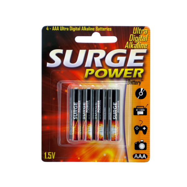 Surge Power AAA Batteries | bulk buys - ComfyPlane - Travel Necessities